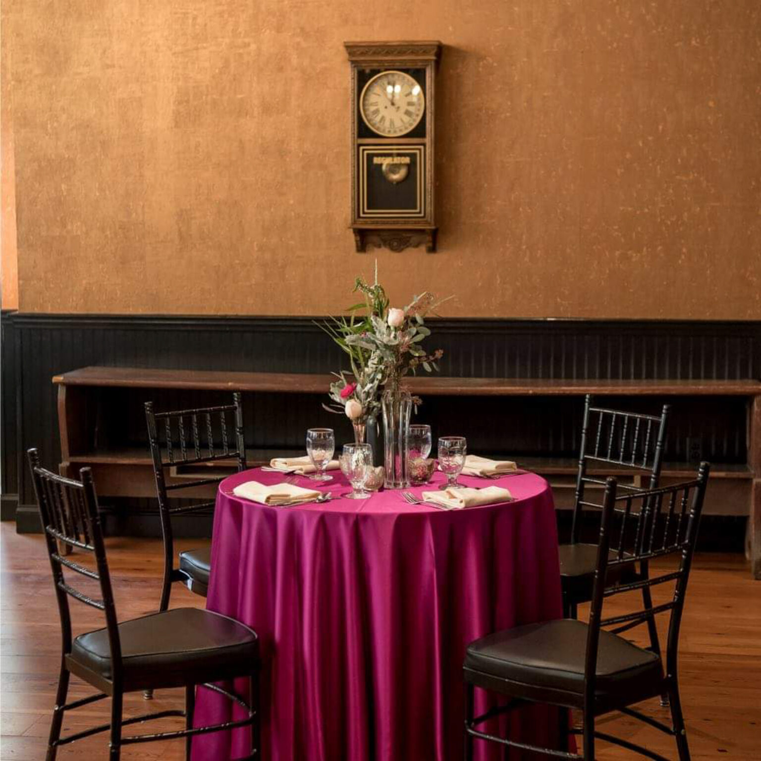 Magenta Satin - Premier Linen Co.